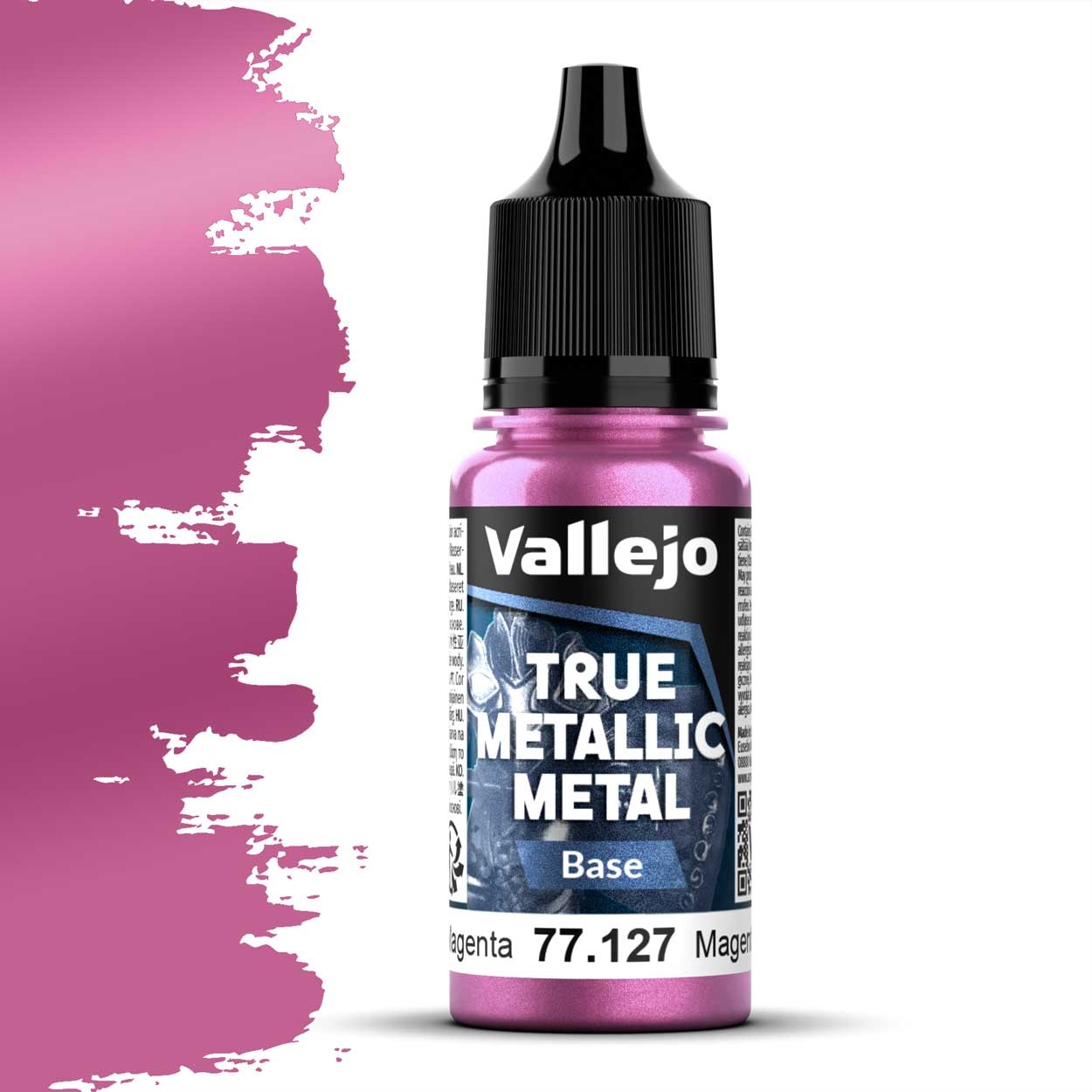 Vallejo Crimson Magenta True Metallic Metal Base - 18ml - 77127 - Buy ...