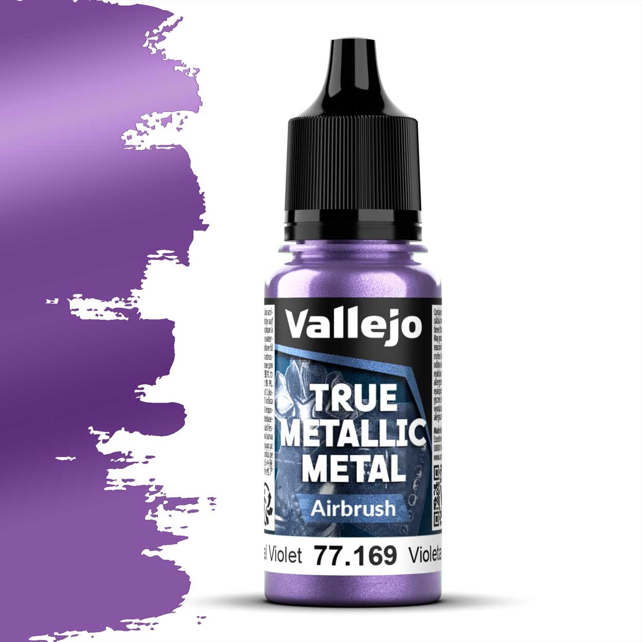 Vallejo Celestial Violet True Metallic Metal Airbrush - 18ml - 77169 ...