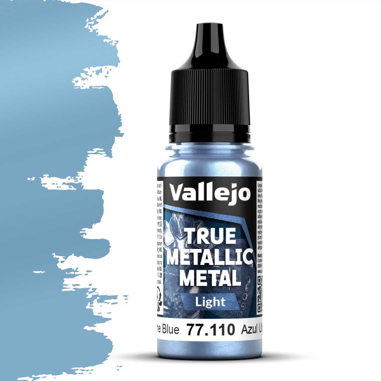 Vallejo Ultramarine Blue True Metallic Metal Light - 18ml - 77110 ...