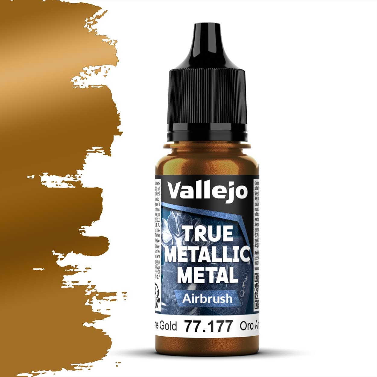 Vallejo Arcane Gold True Metallic Metal Airbrush - 18ml - 77177 - Koop ...