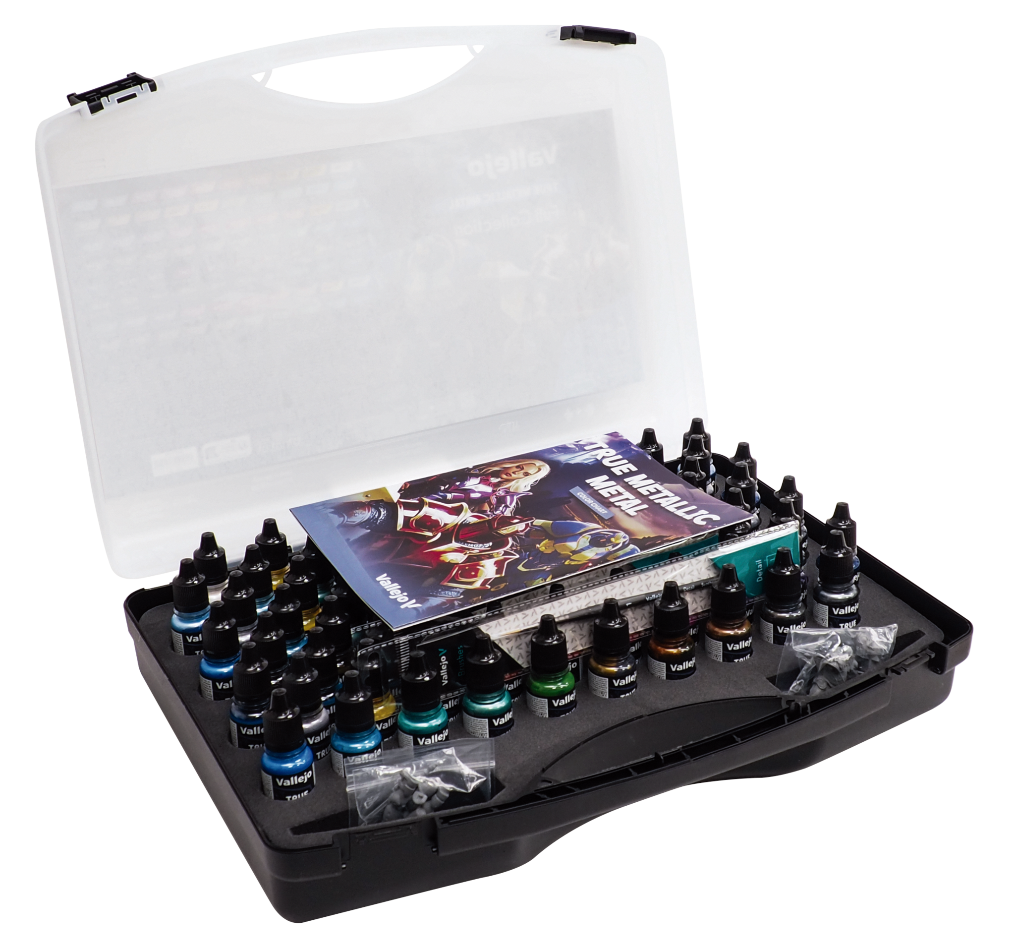 Vallejo True Metallic Metal Complete Set - 80 colors - 18ml - 77250 ...