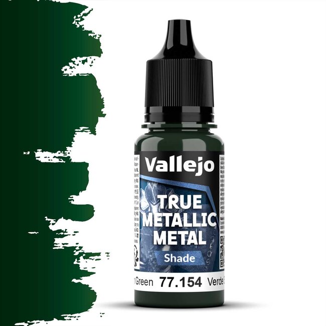 Vallejo Dusken Green True Metallic Metal Paint Set - 4 colors - 18ml ...