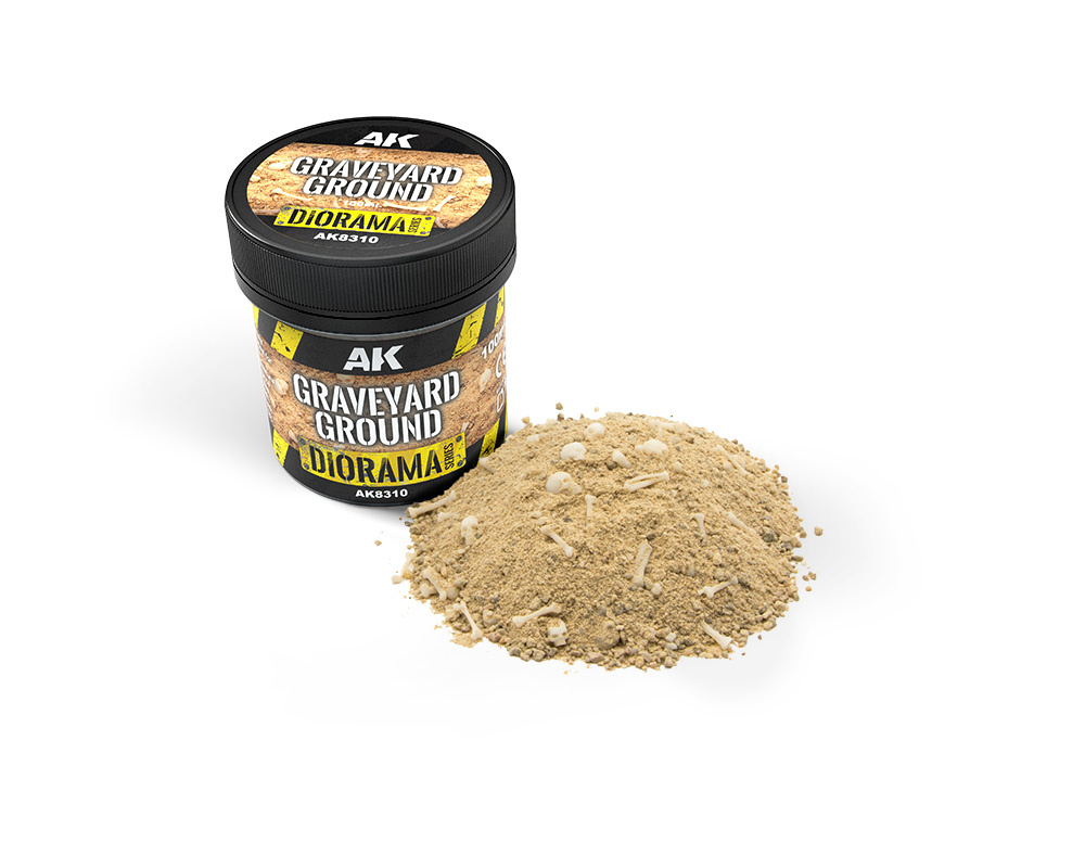 AK interactive Graveyard Ground - 100ml - AK8310 - Buy now at Scenery ...