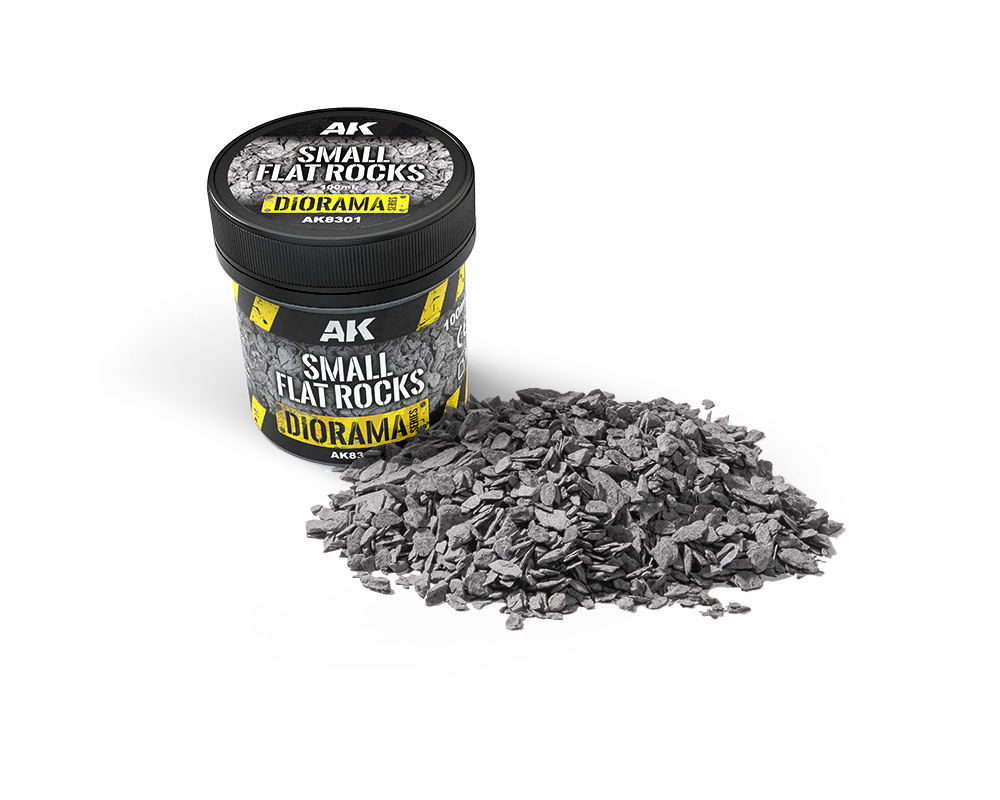 AK interactive Small Flat Rocks - 100ml - AK8301 - Buy now at Scenery ...
