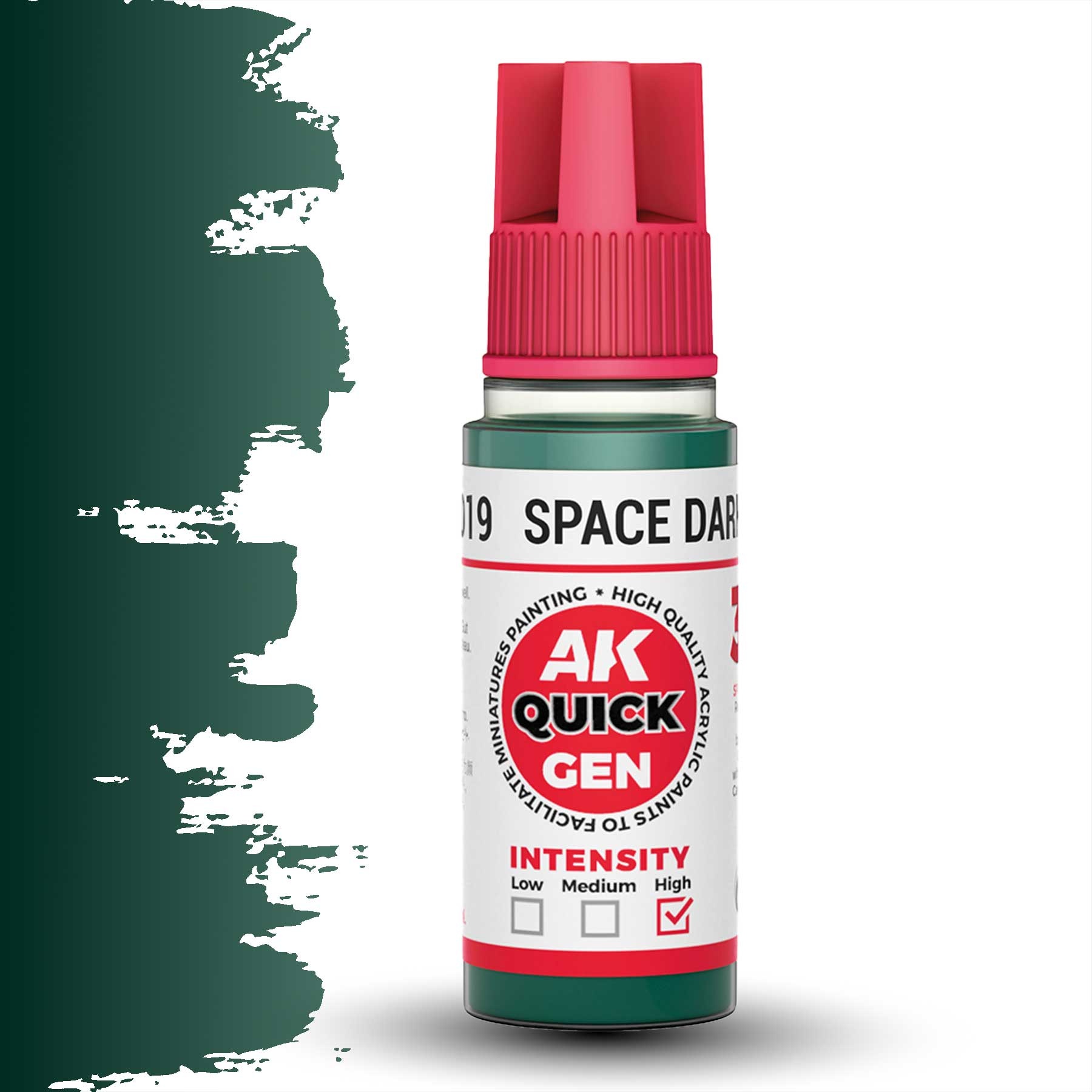 AK interactive Space Dark Green Quickgen Paint - 18ml - AK17019 - Buy ...