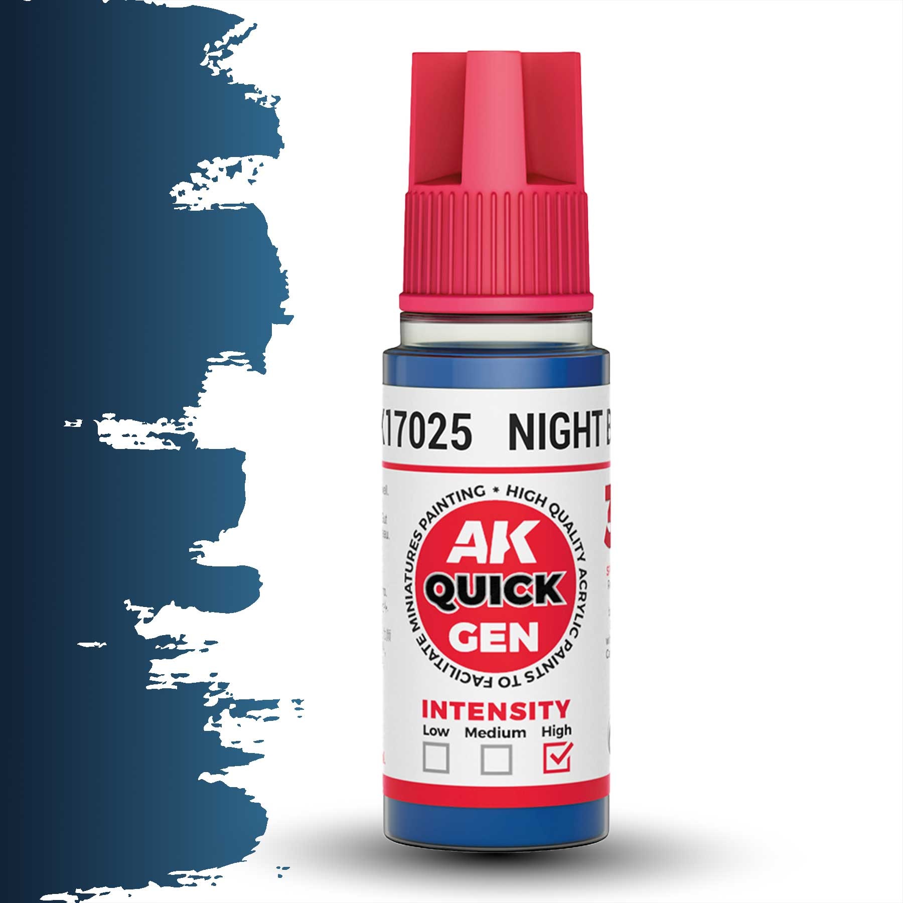AK interactive Night Blue Quickgen Paint - 18ml - AK17025 - Koop nu bij ...