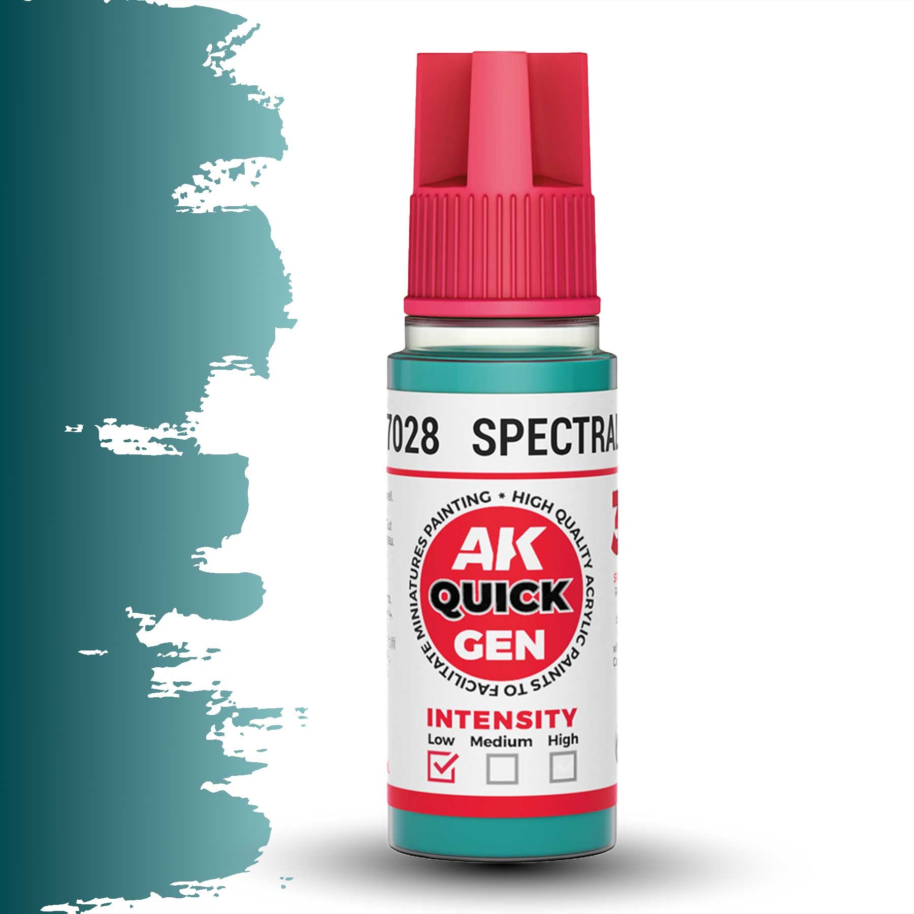 AK interactive Spectral Blue Quickgen Paint - 18ml - AK17028 - Buy now ...
