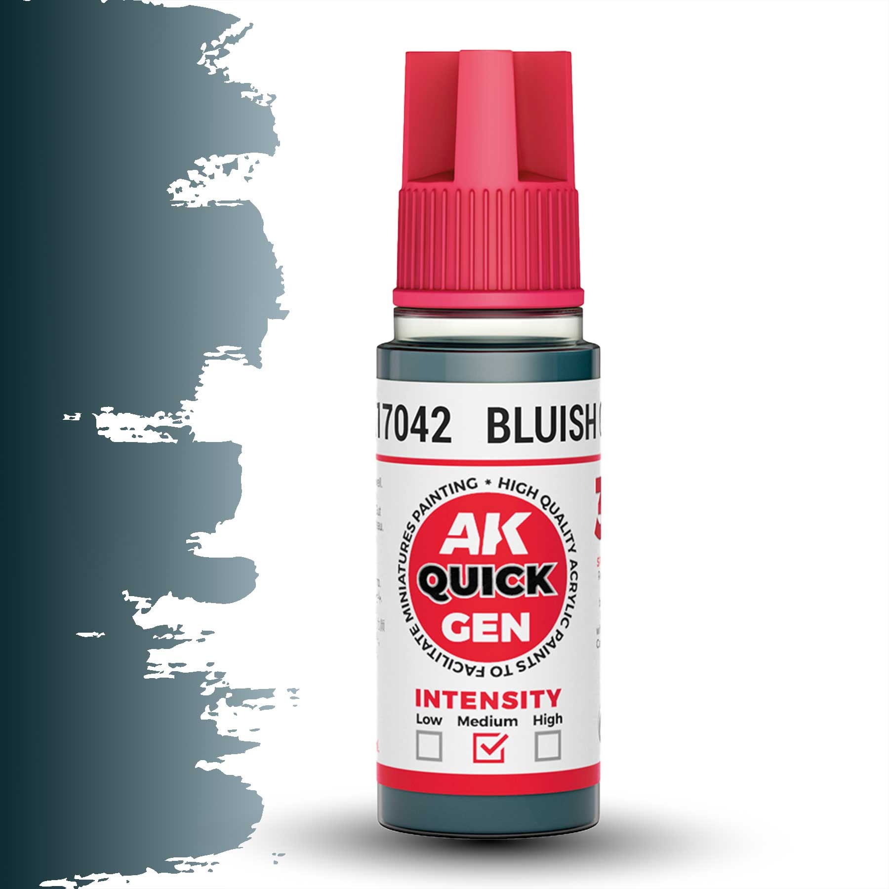 AK interactive Bluish Grey Quickgen Paint - 18ml - AK17042 - Koop nu ...