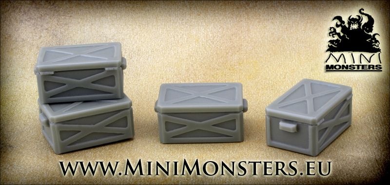 Mini Monsters Metal Boxes - 4st - MM-15 - Scenery Workshop BV ...