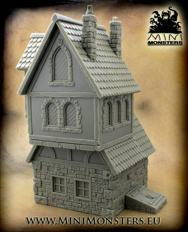 Mini Monsters Merchant's House - MM-03 - Scenery Workshop BV
