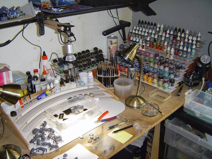 Hobbyzone Large Paint Stand - 26mm pots large paint rack - S2s - Scenery Workshop BV ...