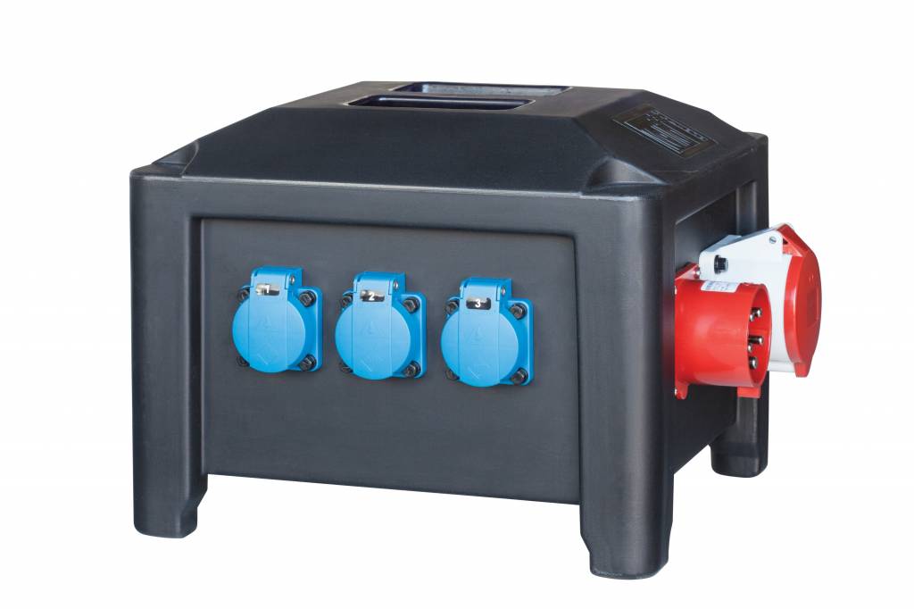 32A Polyethyleen stapelbare verdeelkast - Mitropower.com