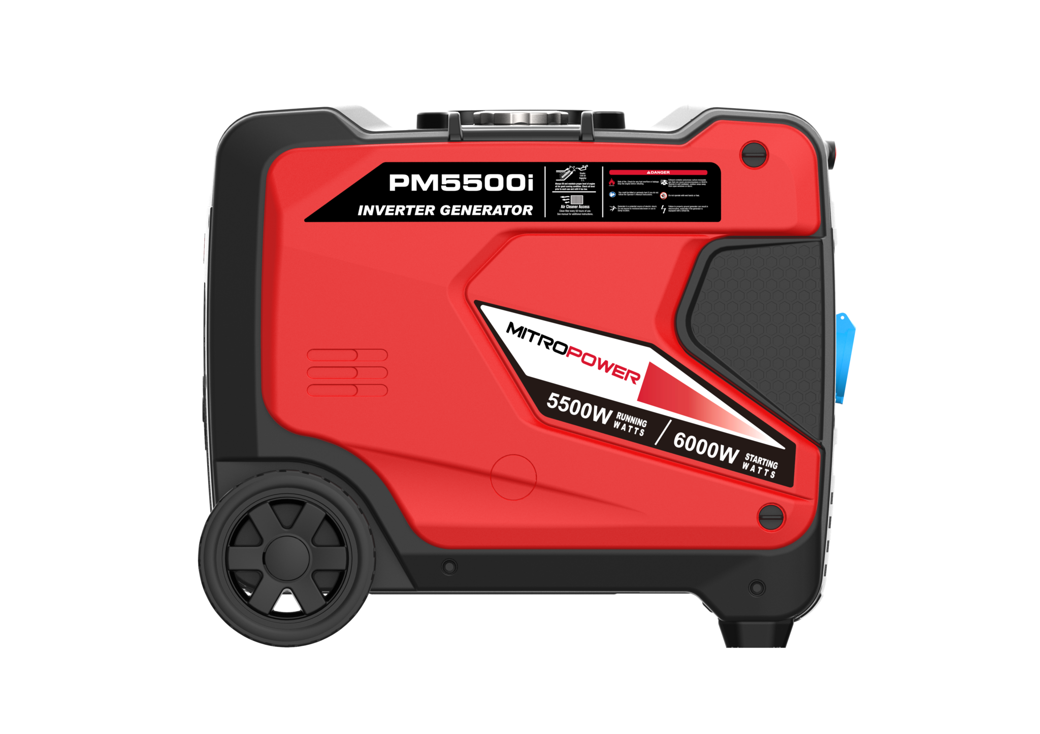 Mitropower PM5500i - 6000W - 55 kg - 55 dB - Inverter Generator ...