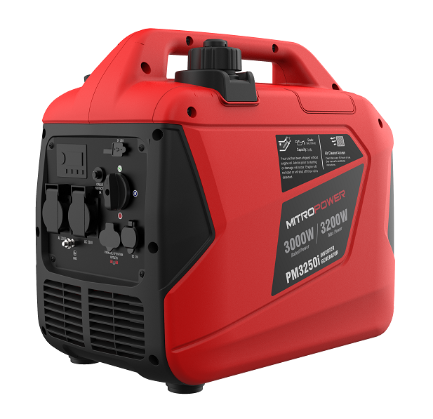 Mitropower PM3250i Inverter Generator 3200W compact and silent ...