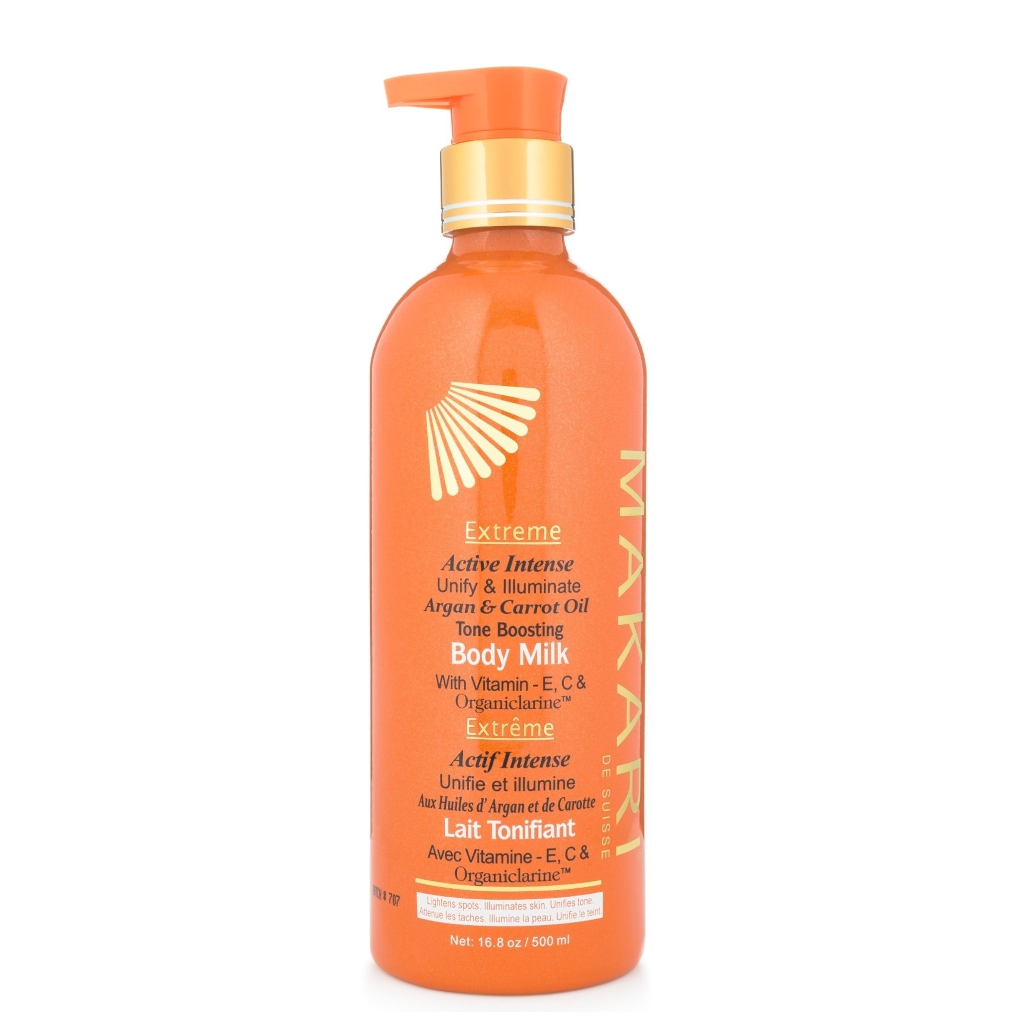 EXTREME ACTIVE INTENSE TONE BOOSTING BODY MILK - A&F Cosmetics