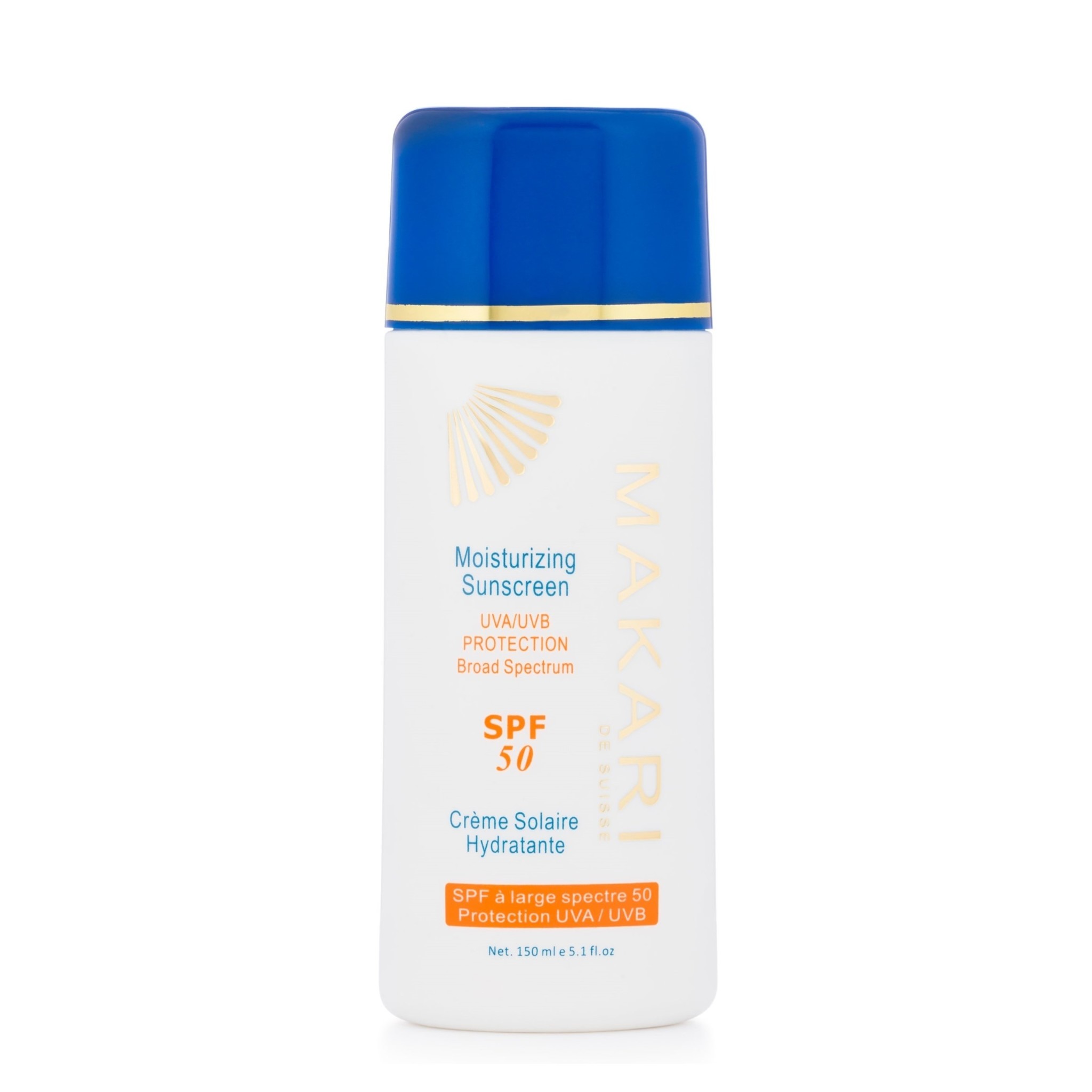 MOISTURIZING SUNSCREEN SPF 50 - A&F Cosmetics