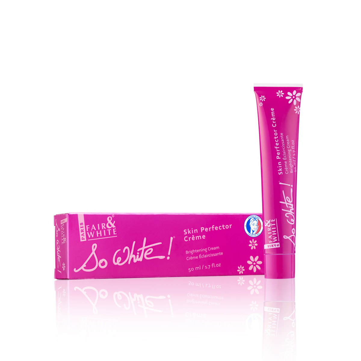 Fair & White SKIN PERFECTOR CREAM | SO WHITE 50ml - A&F Cosmetics