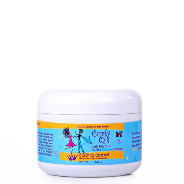 Curly Q Custard – Curl Cream voor DIKKE, KINKY getextureerde krullen ...