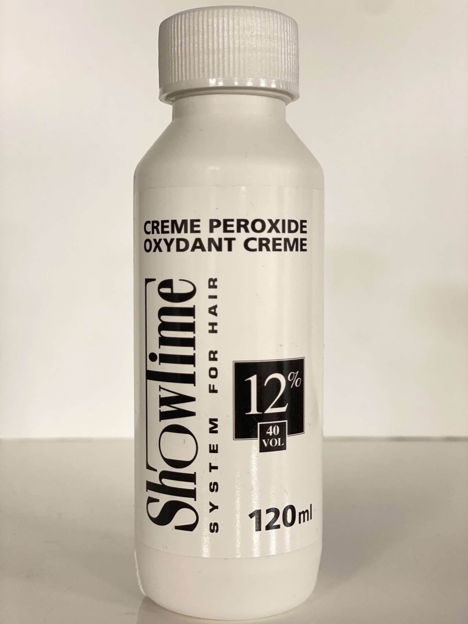 Showtime Creme Peroxide 12% (40 volume) 120ml - A&F Cosmetics