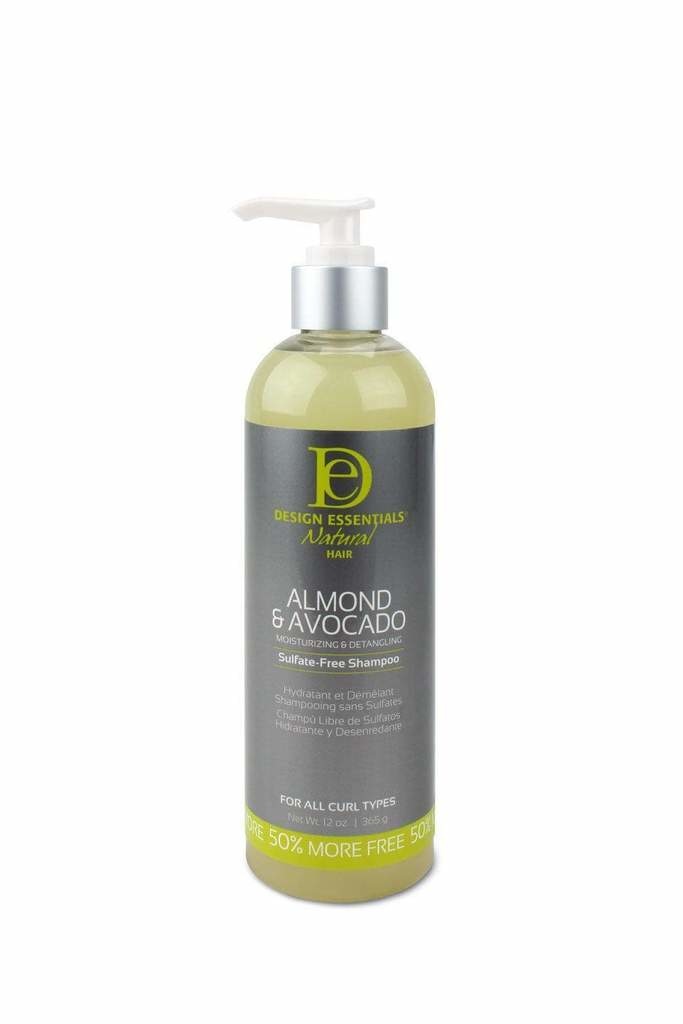 Design Essentials Almond & Avocado Moisturizing & Detangling Sulfate ...