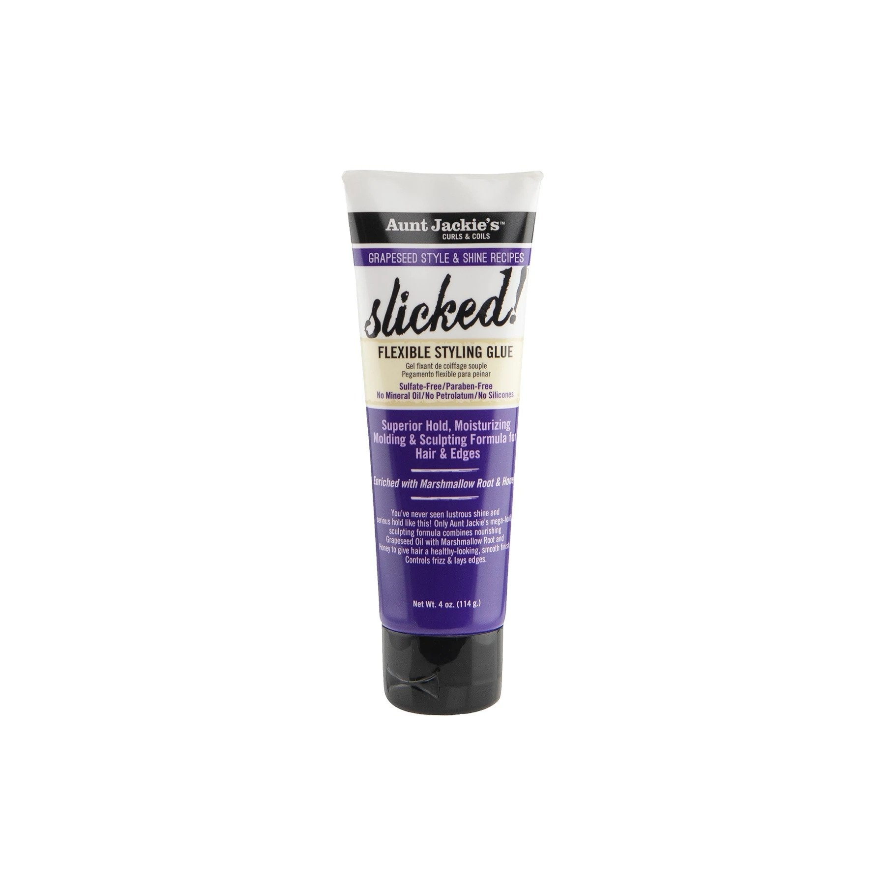 Slicked! Flexible Styling Glue (114g) van tante Jackie - A&F Cosmetics