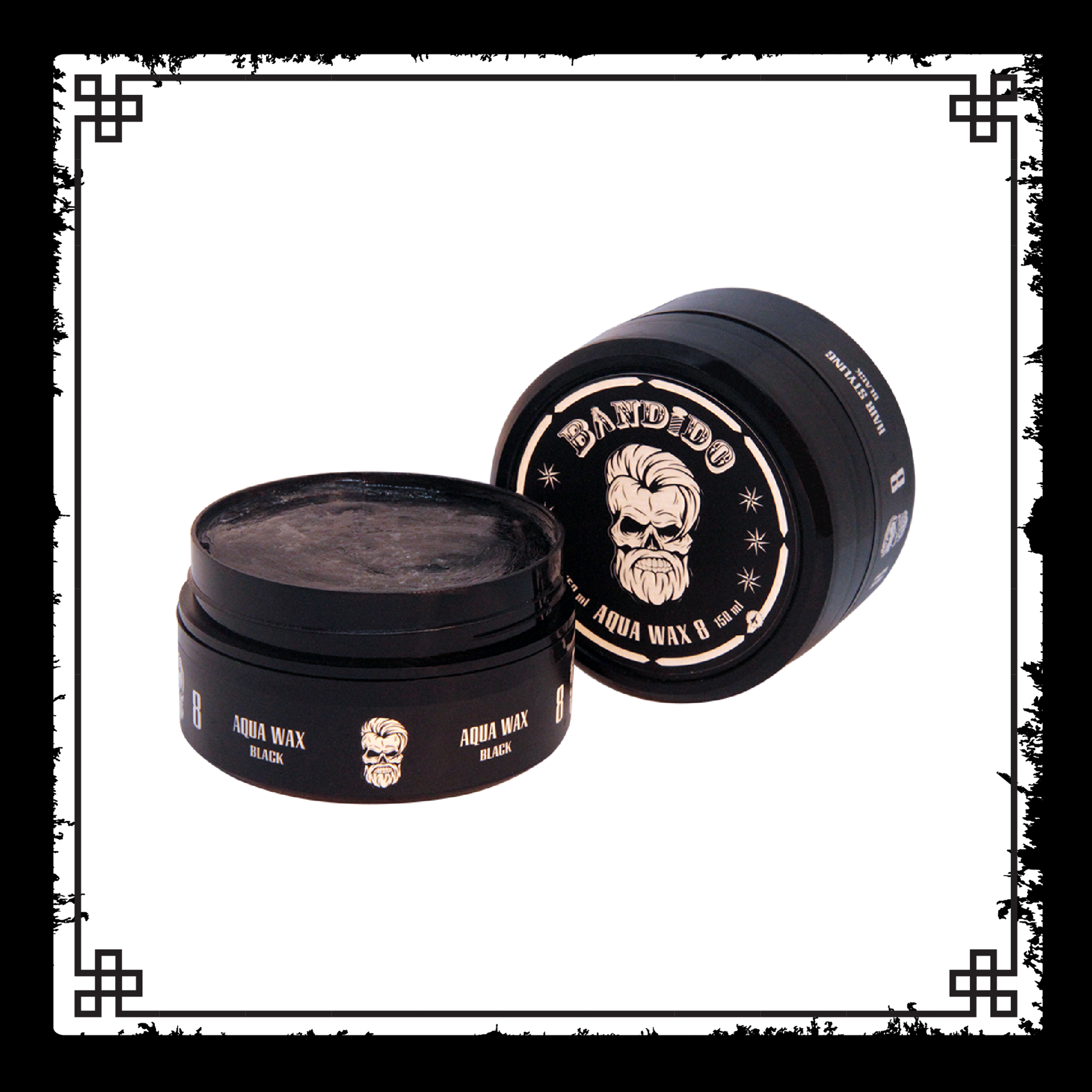 Bandido Aqua Wax 8 Black - 150ml - A&F Cosmetics