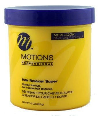 Motions Classic Hair Relaxer Super 425g – Straightening for coarse ...