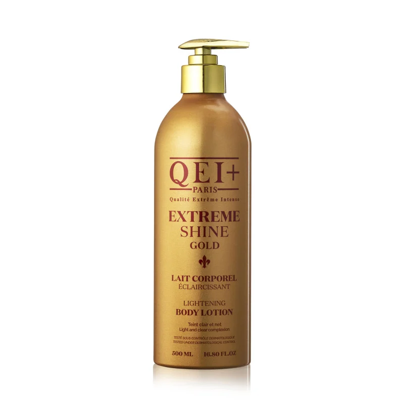 QEI+ Paris Extreme Shine Gold Lightening Body Lotion with Brightening ...