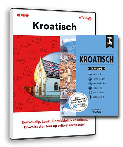 Compleet Kroatisch leren: Boek + Online cursus Kroatisch - TALENDOMEIN