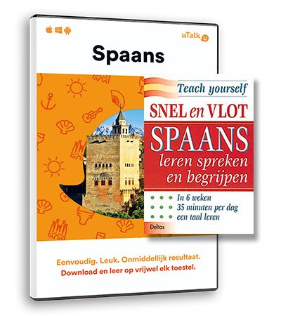 Compleet Spaans leren: BOEK + ONLINE cursus Spaans - TALENDOMEIN