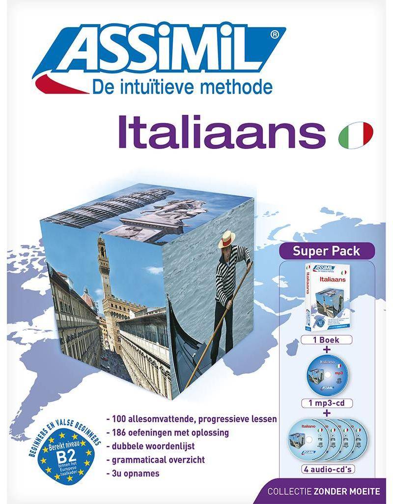 ASSIMIL - Italiaans leren zonder moeite (Boek + Audio-CD's) - TALENDOMEIN