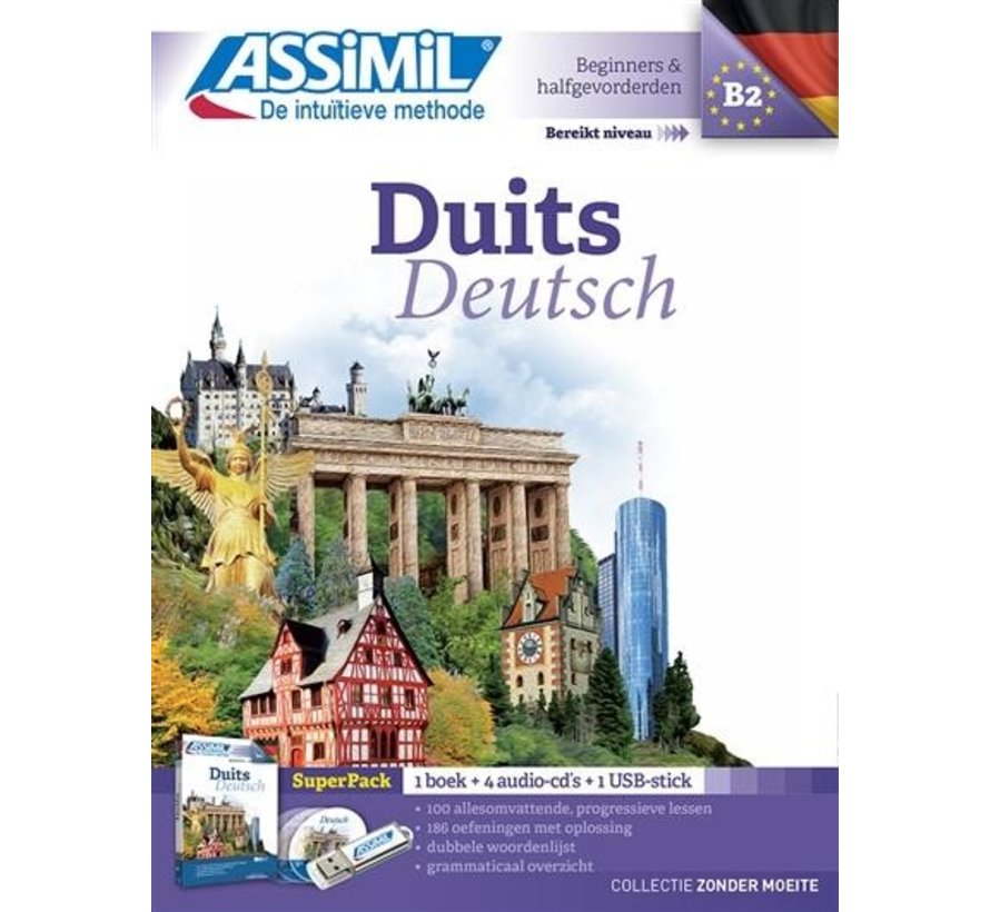 Duits leren Online + Boek + Audio + Grammatica - TALENDOMEIN