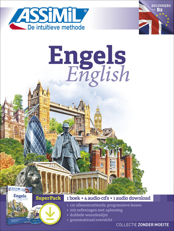 ASSIMIL- Engels leren zonder moeite (Boek + 4 Audio CDs + Download ...