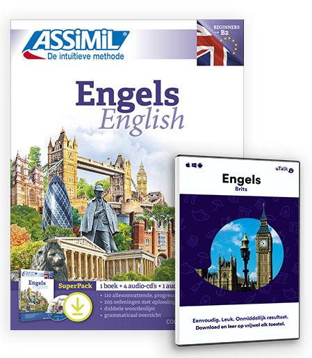 Engels leren Online + Boek + Audio - Complete cursus Engels - TALENDOMEIN