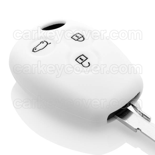 Renault Car key cover White - CarkeyCover.com