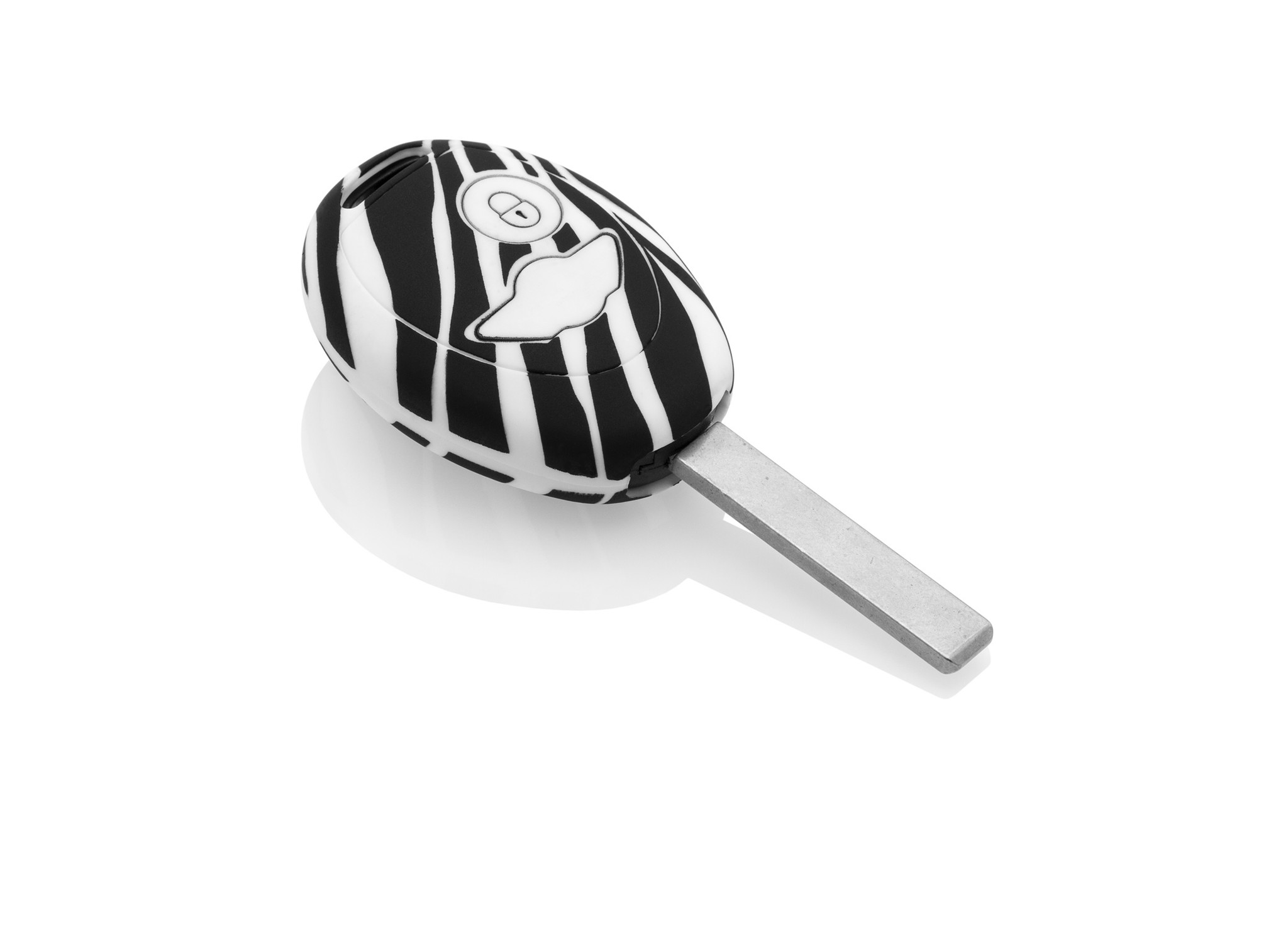 Mini Car key cover Zebra - CarkeyCover.com