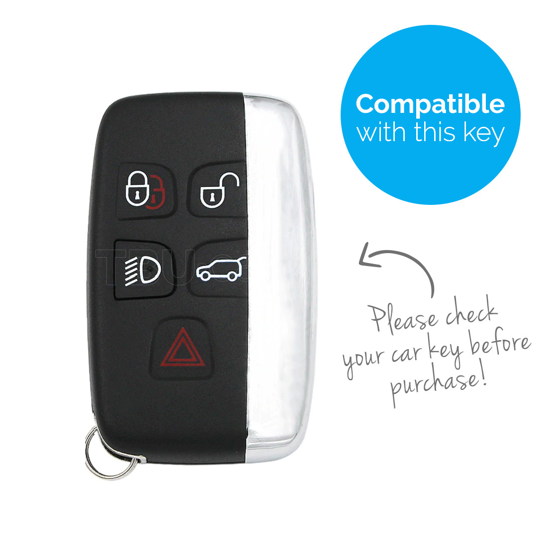 Range Rover Car key cover Rose gold - CarkeyCover.com