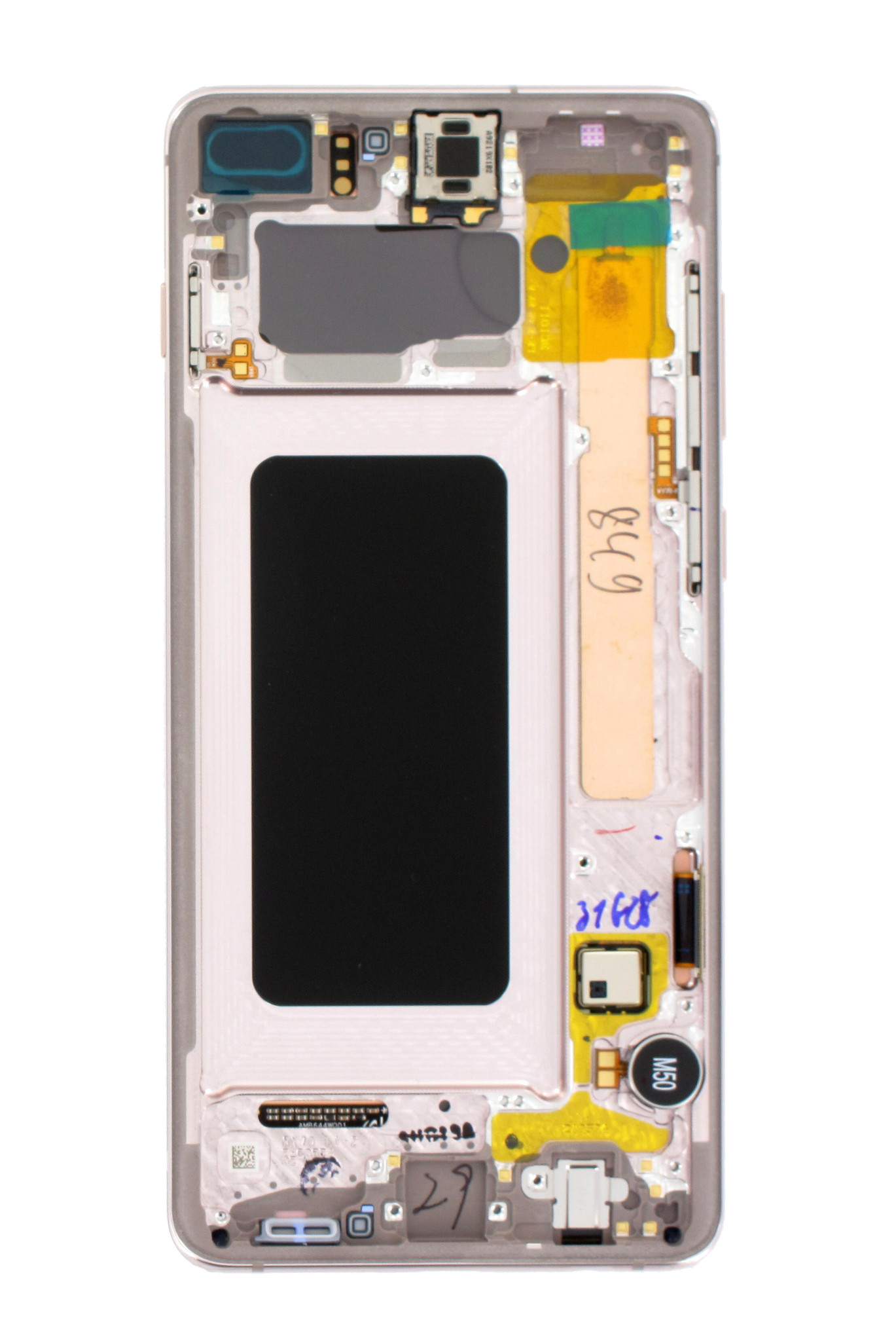 Samsung G975F Galaxy S10+ LCD Display Module, Ceramic White/Wit, GH82 ...