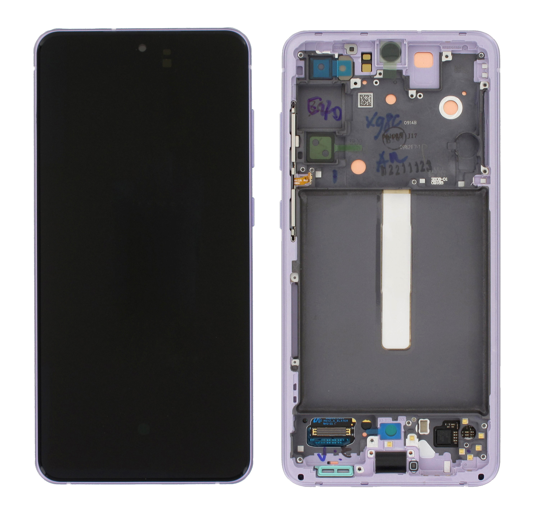 Samsung Galaxy S21 FE 5G Display, Lavender Purple, GH82-26414D;GH82 ...
