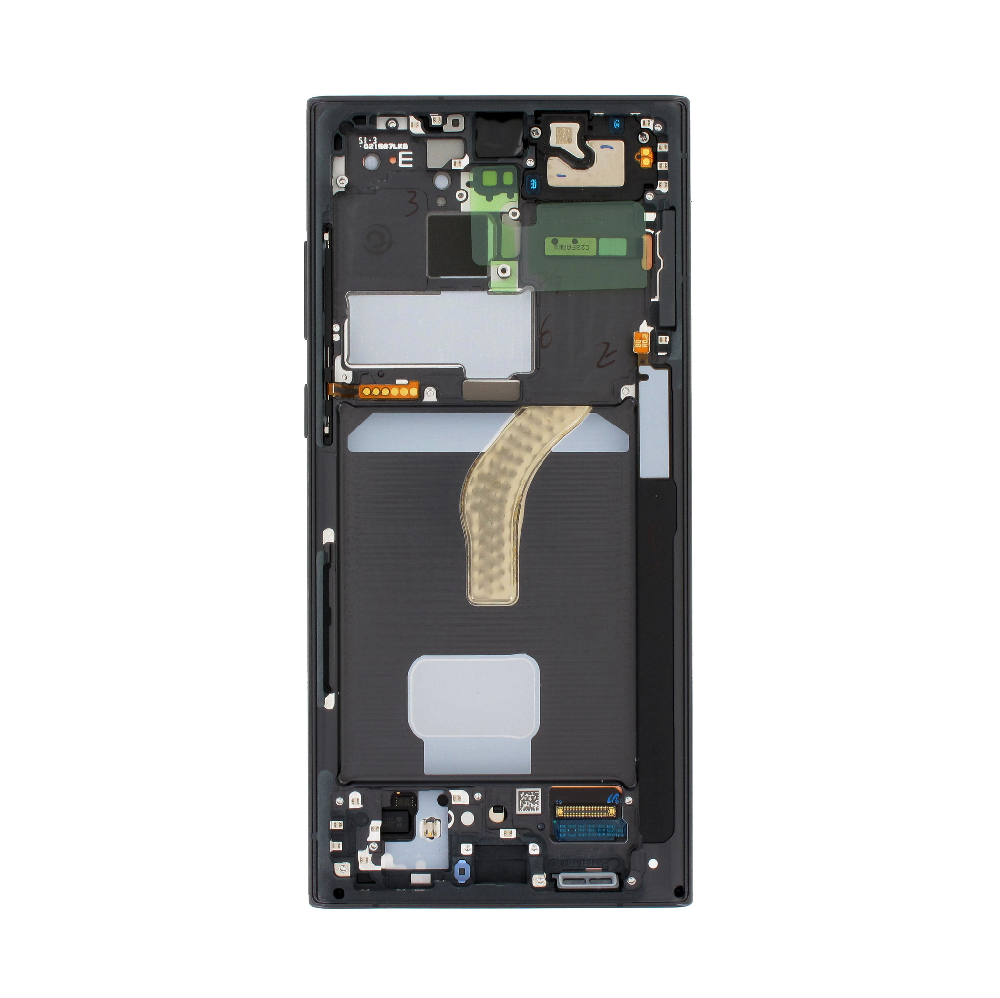 Samsung Galaxy S22 Ultra 5G Display, Phantom Black, GH82-27488A - Parts4GSM