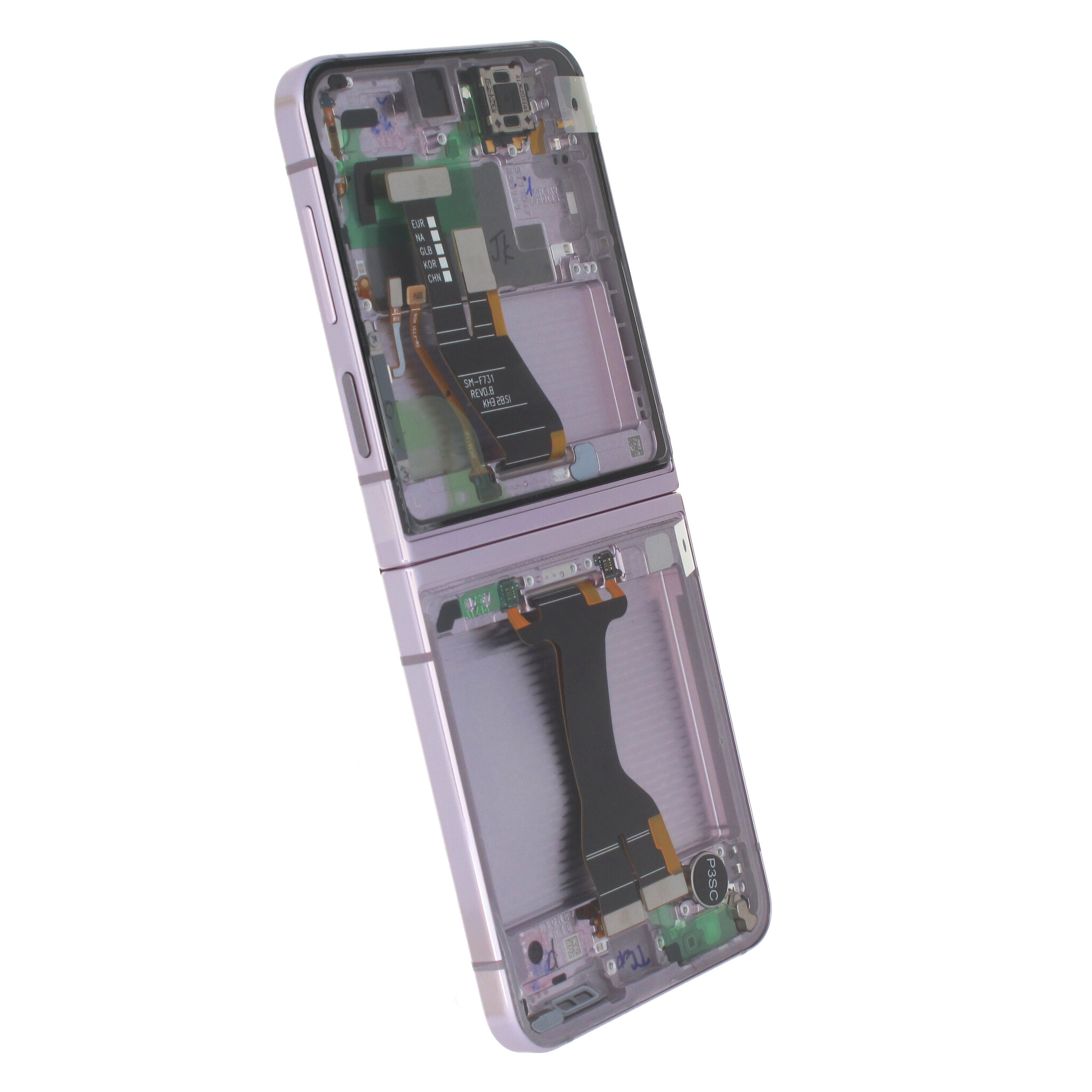 Samsung Galaxy Z Flip5 Display, Lavender/Paars, GH82-31827C;GH82-31828C ...