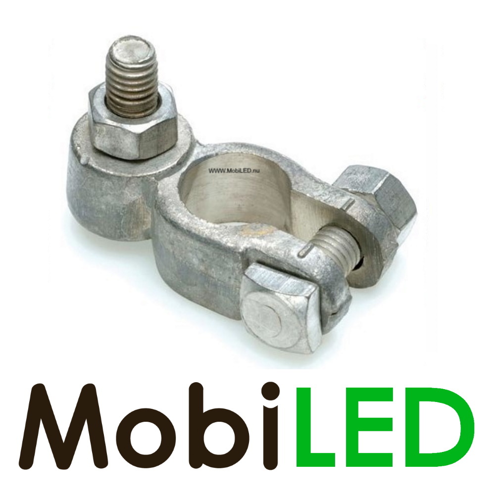 MobiLED | Battery pole clamp positive with bolt - MobiLED