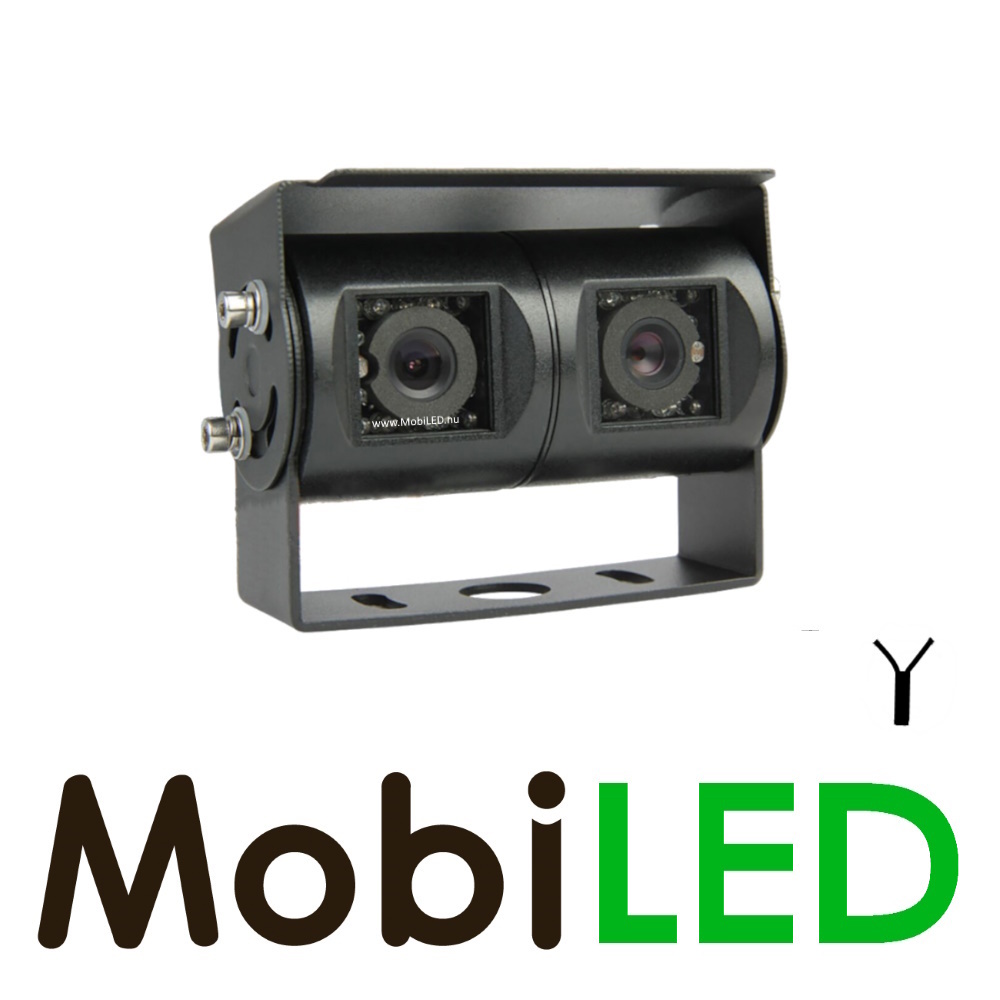 MobiLED | Camera with 2 separately adjustable lenses - MobiLED