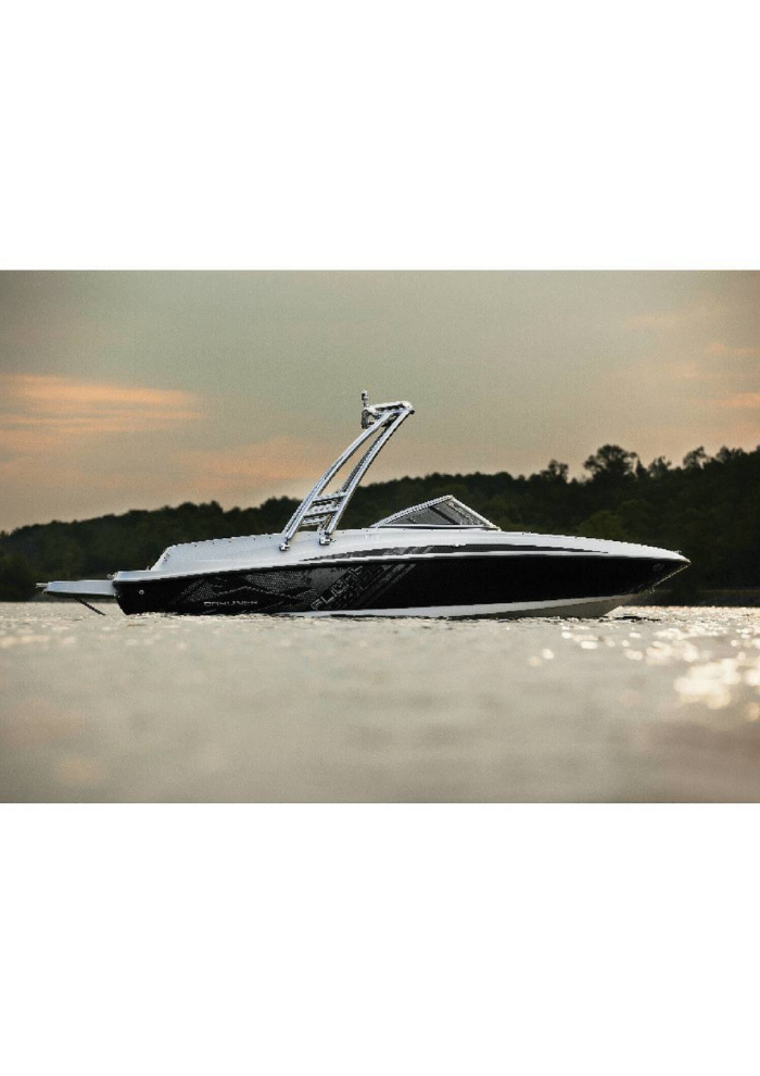 MTK Polished and Anodized Forward Facing Wakeboard Tower w/Nav Light ...