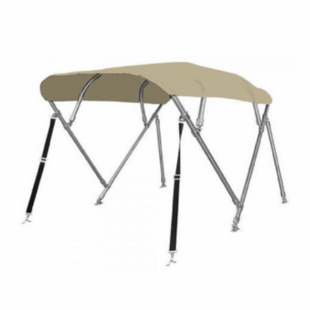 Sunmaster Bimini Top Stainless Steel 4B-H117-B283-300, Beige
