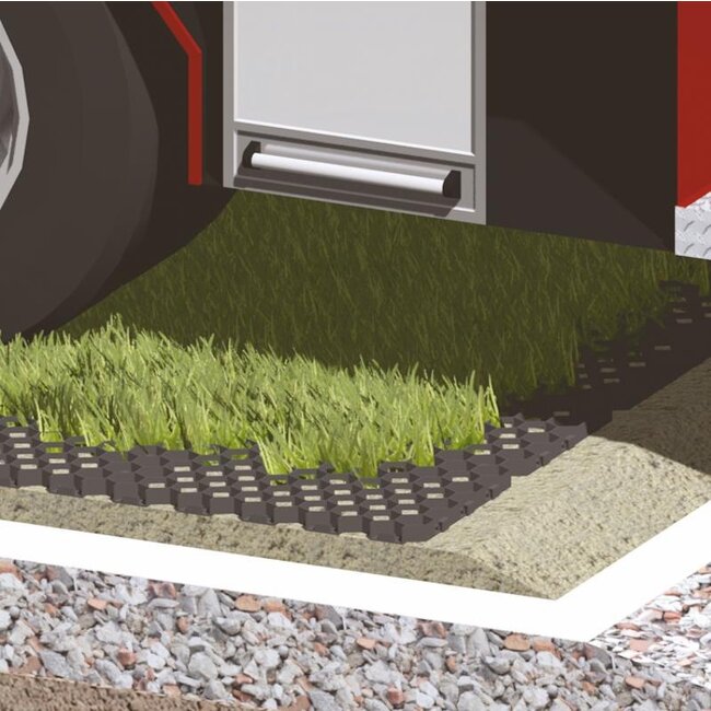 Bera Grass Fix Eco+ Grasplaat / grasdal GRIJS - Tuinvoordeel.eu