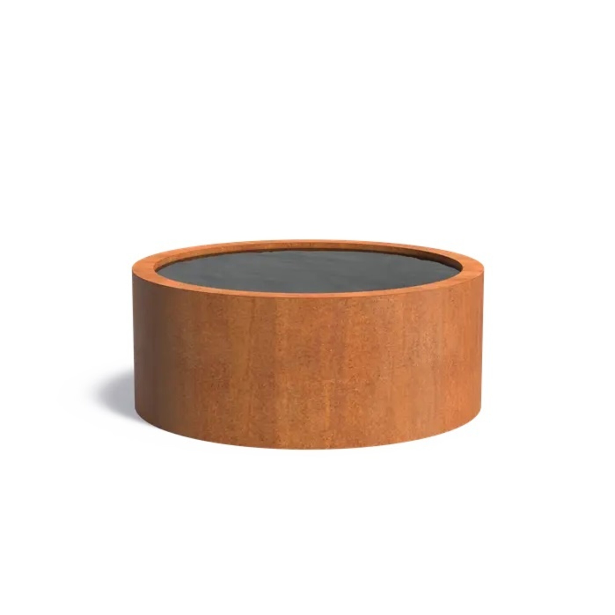 cortenstaal vijver rond 150 x 60 cm - Tuinvoordeel.eu