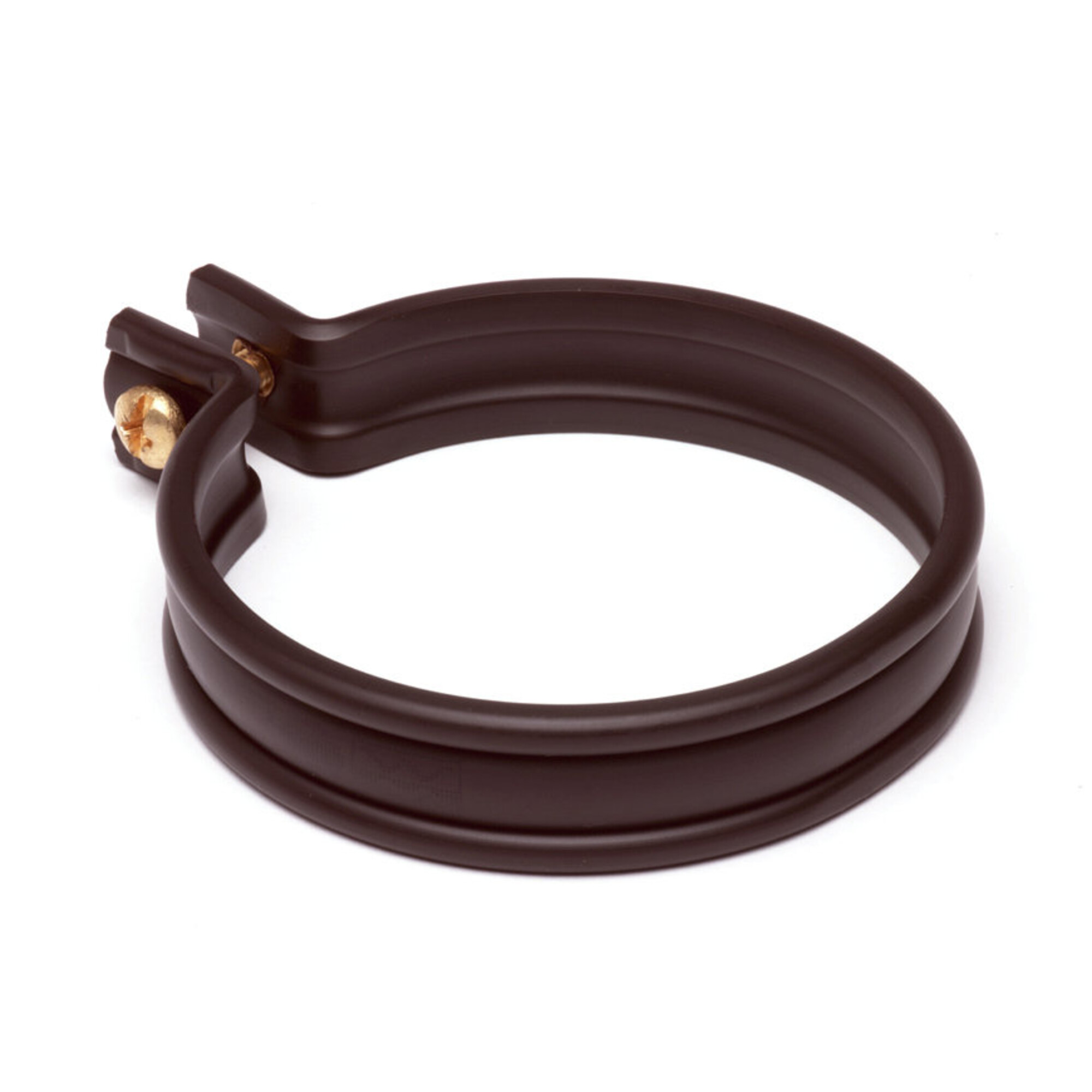 hwa beugel, pvc, model B, bruin, 80 mm - Tuinvoordeel.eu