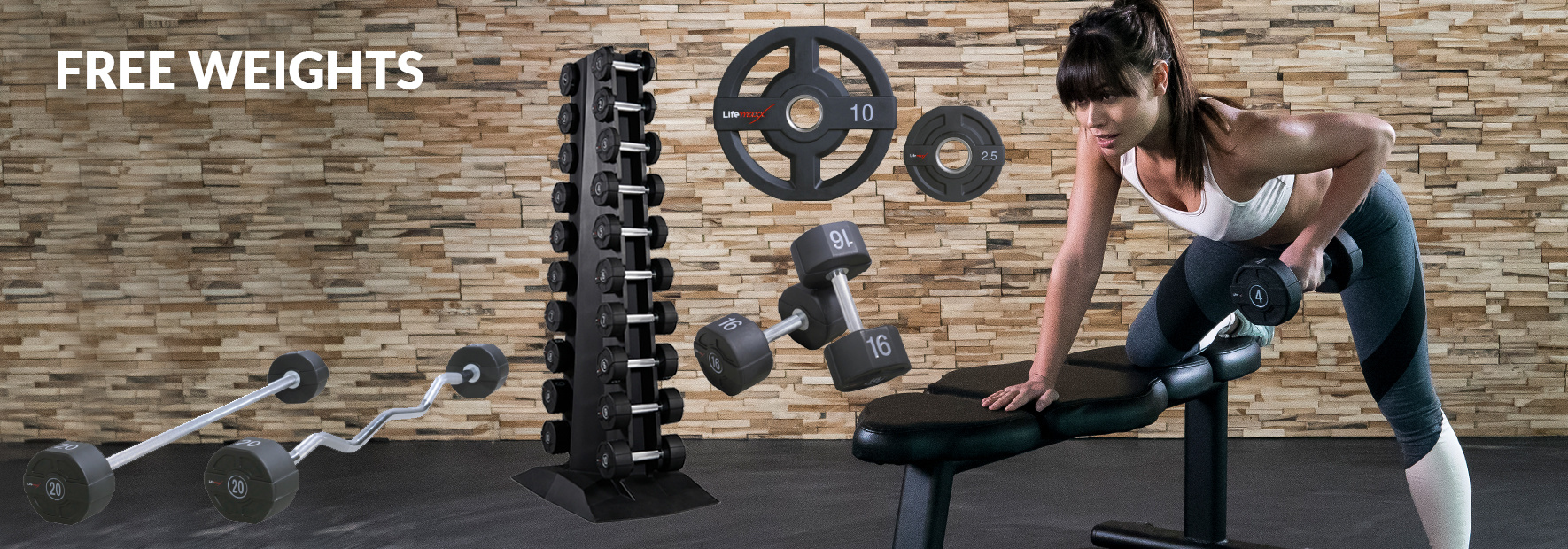 Lifemaxx | Free weights and discs for any type of training - Lifemaxx