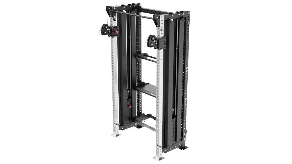 LMX1654 Crossmaxx® XL Dual pulley with storage shelves - Lifemaxx